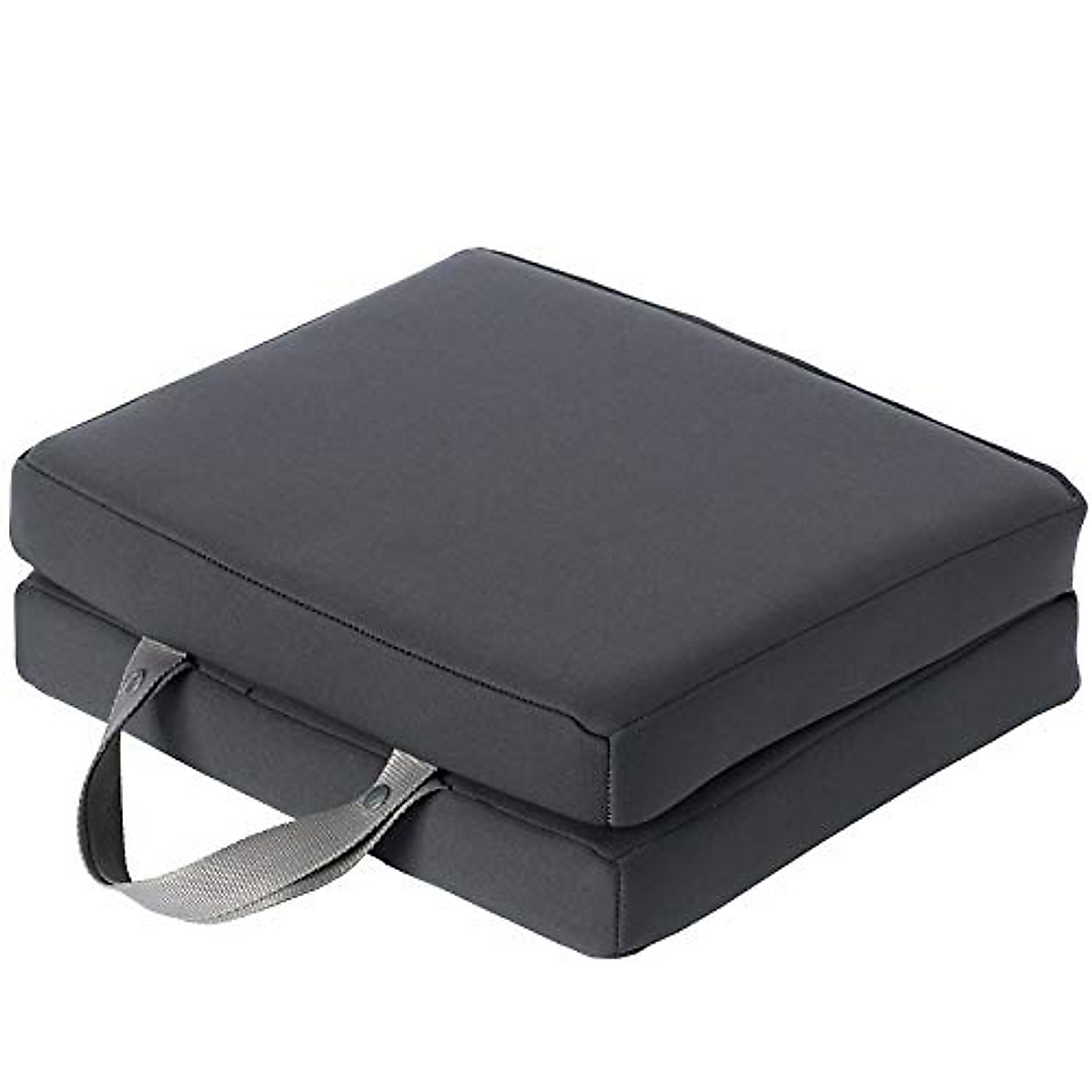 Gardenised QI003893 Memory Foam Kneeler for Gardening, Baby Bath, Knee Pad for Outdoor Work, Foldable and Extra Soft, Black