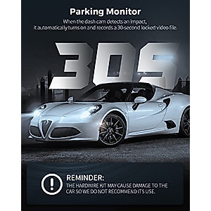 3 Channel 1080P Dash Cam Front and Rear Inside,32GB SD Card Included Three Way Triple Car Camera,IR Night Vision Dash Camera for Cars,Loop Recording, G-Sensor, Parking Monitor for Taxi