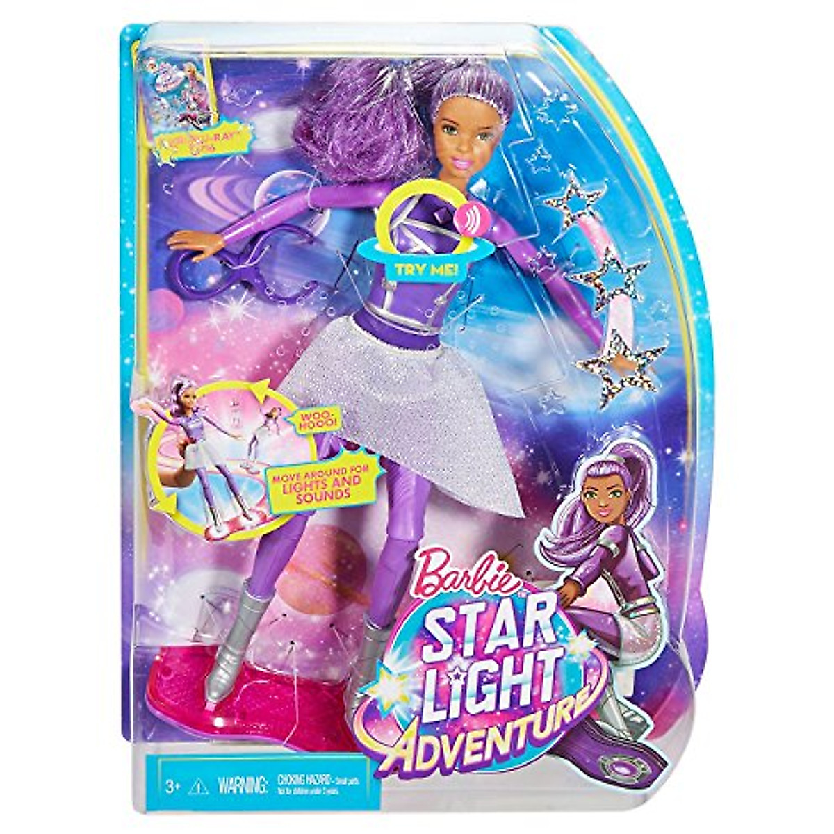 Barbie Star Light Adventure Lights & Sounds Hoverboarder