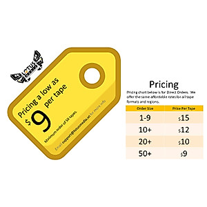 Audio Tape, DAT, and Reel-to-Reel, Digitization and Transfer Service to Digital MP3 and CD by Lotus Media