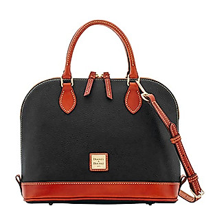 Dooney & Bourke Pebble Grain Zip Zip Satchel