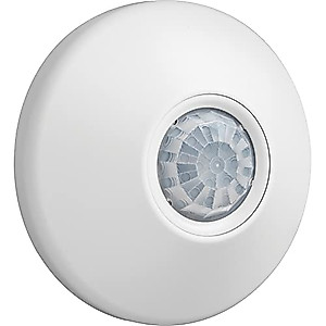 Sensor Switch CMR PDT 9 Contractor Select Ceiling Mount Occupancy Sensor, 12 Foot Radius, White