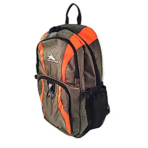 High Sierra Wilder Backpack (Forest Green/Orange)