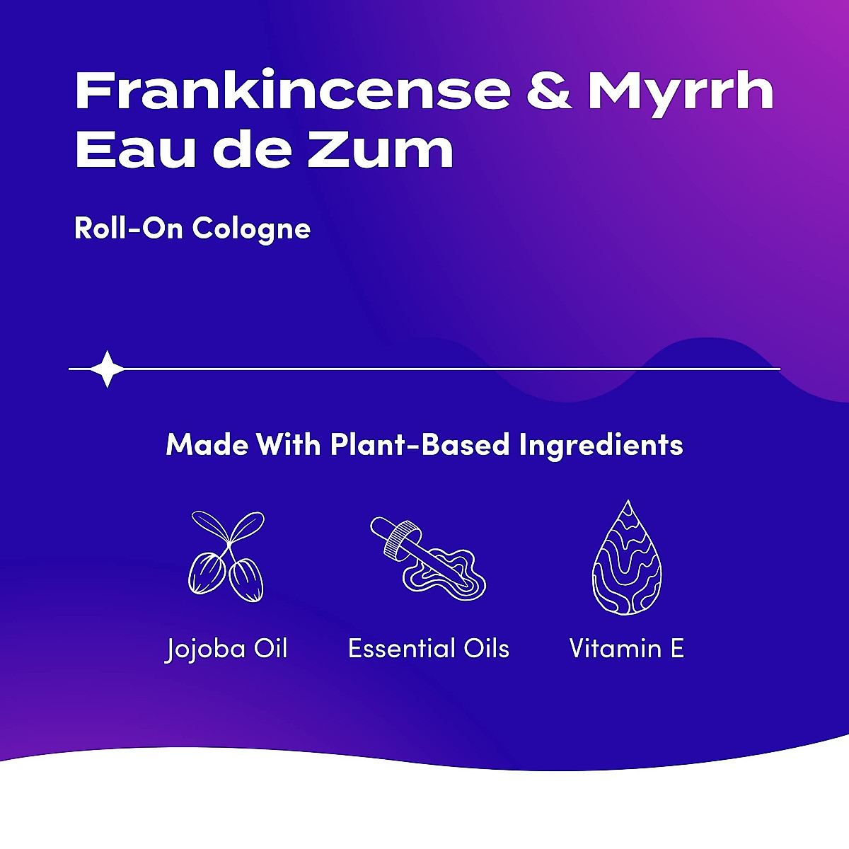 Zum Eau de Roll-On Cologne - Frankincense and Myrrh - 1.3 fl oz