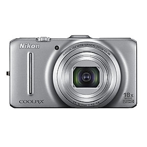 Nikon Coolpix S9300 16.0 MP Digital Camera - Silver