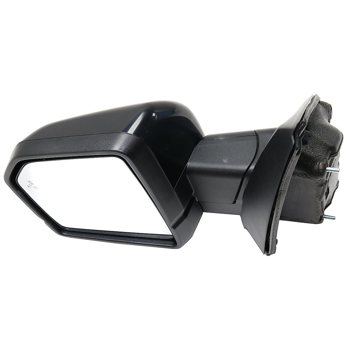 Kool Vue Driver Side Power Heated Mirror for Ford F-150 2015-2020 Power Fold With Signal Light, Blind Spot Monitor, Memory & Puddle Lamp Paintable