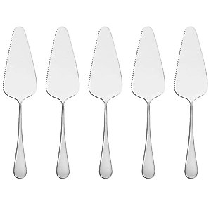 Mengbaobao 5x Cake Server Pie Holder Transfer Triangular Spade Spatula for Pizza Cake Baking