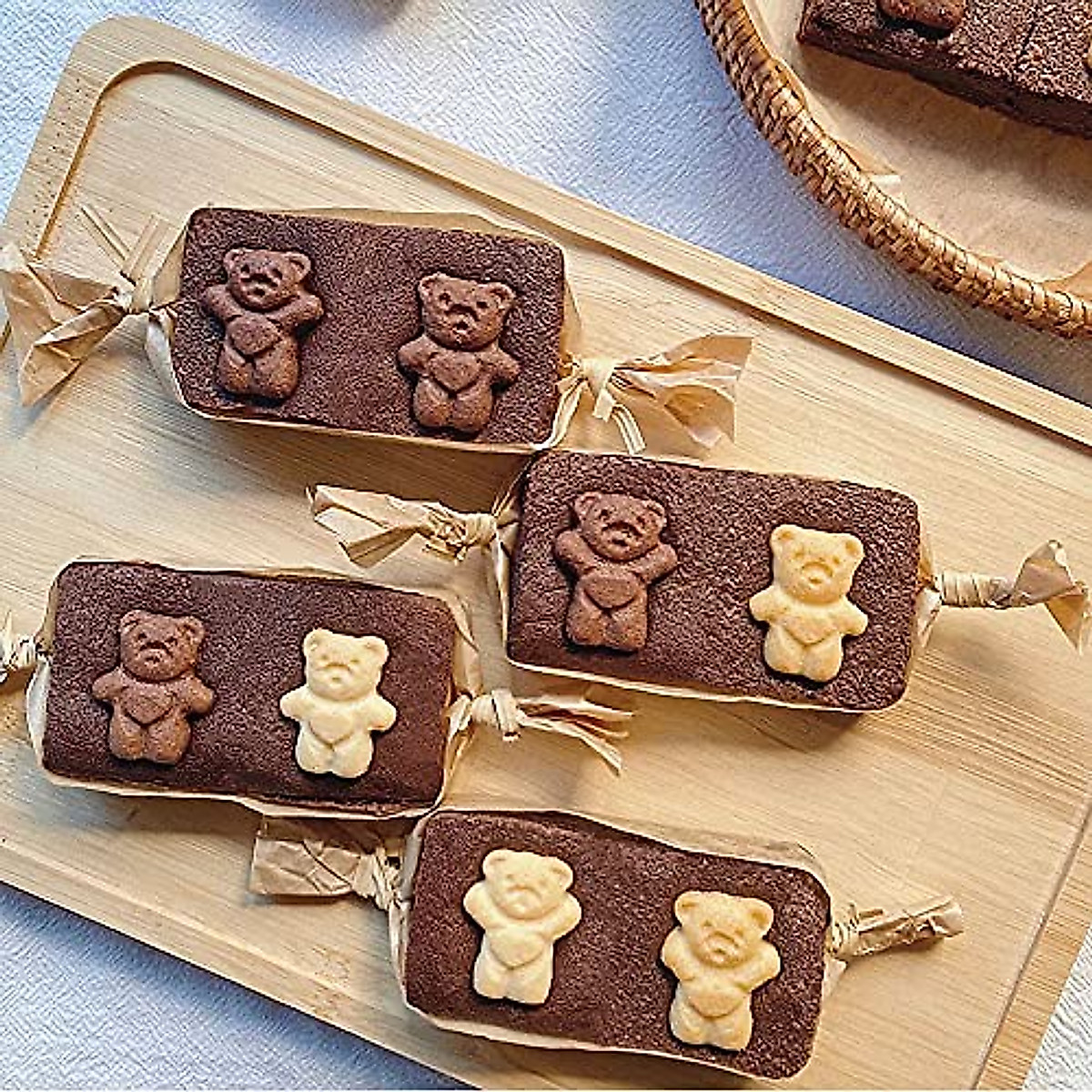 10PCS Rectangle Cookie Cutter Square Cookie Mold Stainless Steel Rectangle Biscuit Molds Square Pastry Molds Fondant Cake Cookie Cutter Set 1 Inch Depth