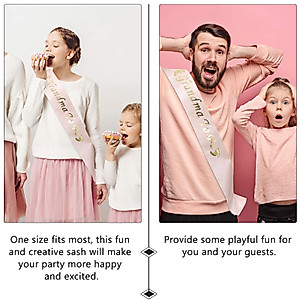 Amosfun 3pcs Grandma to Be Sash Satin Baby Shower Party Sash Shoulder Strap Baby Shower Party Supplies for Gender Reveals Baby Infant Birthday