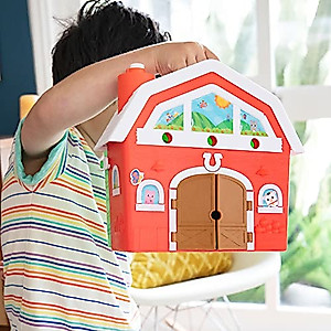 Educational Insights Design & Drill Bolt Buddies Farm Take Apart Toy with Electric Toy Drill, Preschool STEM Toy, Easter Basket Stuffers for Kids, Gifts for Boys & Girls, Ages 3+