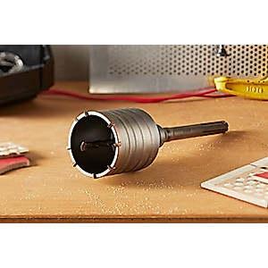 Bosch Accessories 1x SDS Max-9 Core Cutter (for Concrete, Concrete Building Block, Brick, Ã˜ 82 x 80 x 160 mm, Accessory for Rotary Hammer Drills)