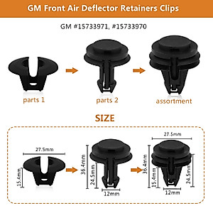 Car Clips Bumper Clips Shield Retainer Clips Plastic Rivets 1050PCS Automotive Push Pins Assortment Xmas Tree Fasteners Kit Most Common Sizes Auto Body with Removers for Ford Honda Chrysler GM