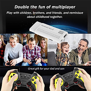 30000+ Games, Retro Game Console, Handheld Console, Plug and Play Video Game Stick, Retro Play Retro Game Stick 9 emulators, 4K HDMI Output, Premium Dual Competitive Level Dual Controllers