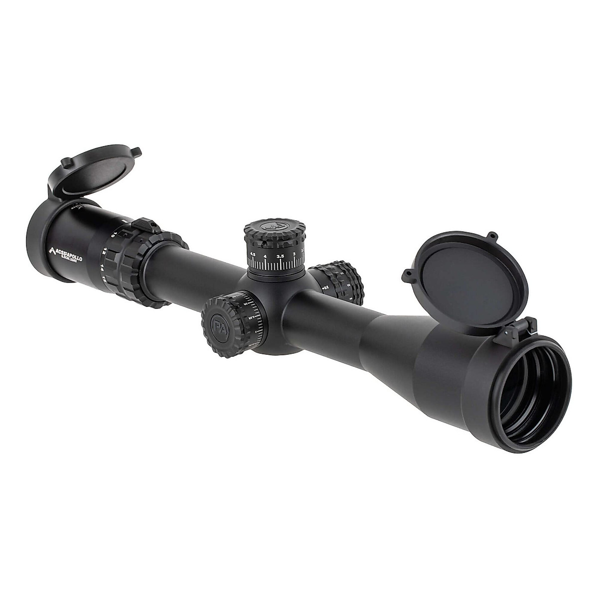 Primary Arms SLX 4-16X44mm FFP Rifle Scope - ACSS-Apollo-6.5CR/.224V Reticle with Deluxe Extended 30mm Scope Mount and Mag-Tight Magnification Lever