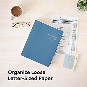 Smead Desk File/Sorter, Alphabetic (A-Z), 20 Dividers, Letter Size, Dark Blue (89282)