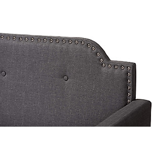 Baxton Studio Daybeds, Twin, Grey