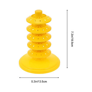 Mobestech Lollipop Stand Lollipops Stand Desktop Stand Cake Pop Display Lollipop Supplies Wedding Cake Decor Lollipop Sticks for Cake Pops Table Top Decor Multifunction Socket Pp Material
