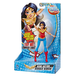 DC Super Hero Girls: Hero Action Wonder Woman Dolls, 6 inches, DVG67