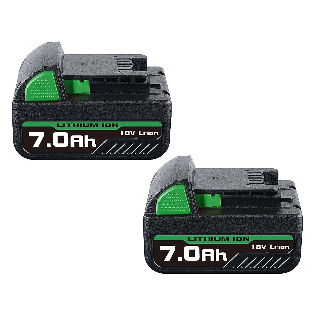 FERRYBOAT M18 7.0Ah 18V Replacement for Milwaukee Battery Compatible with Milwaukee Lithium Battery 48-11-1811, 48-11-1815, 48-11-1822, 48-11-1828, 48-11-1840, 48-11-1850 Cordless Power Tools 2Pack