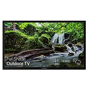 Furrion Aurora 43-inch Full Shade Outdoor TV (2021 Model)- Weatherproof, 4K UHD HDR LED Outdoor Television with Auto-Brightness Control - FDUF43CBS