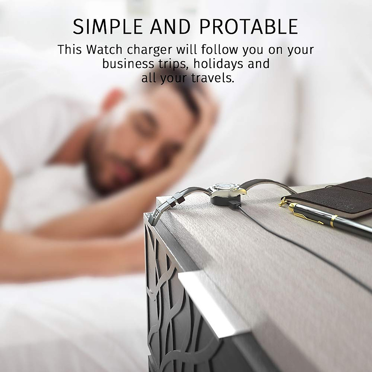 AWINNER Charger Compatible for Huawei Watch GT Classic Sport, GT2, GT 2e, Honor Watch Magic Magic 2, Honor Watch Dream - USB Charging Cable 100cm