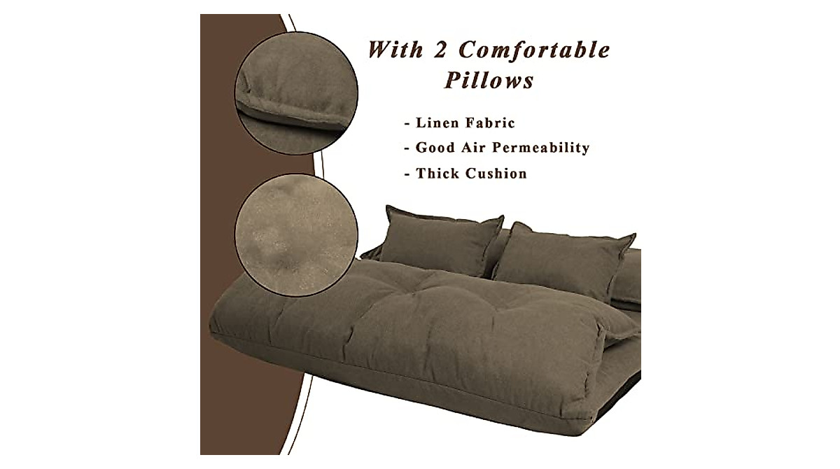 Comfortable TY ARTS & CULTURE Sofa Bed - Adjustable & Stylish