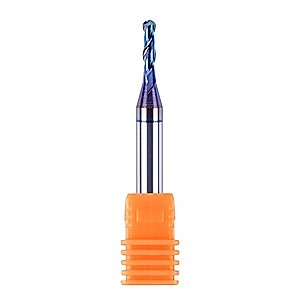 SpeTool 1/8" Ball Nose CNC Router Bits 1/4" Shank