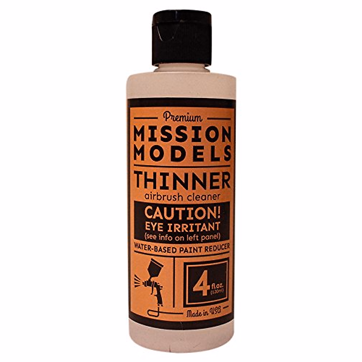 Mission Models MMA-003 RC Paint 4 oz Bottle Thinner/Reducer