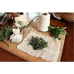 WHITEWRAP Cheesecloth Grade 50 18 Sq Ft 2 Pack | 100% Unbleached Cheesecloth | Cheese Cloth for Straining, Cheesecloth for Cooking, Organic Cheesecloth, Muslin Cloths for Straining Butter, Nut Milk