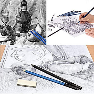 ELEAZAR 42 Sketch Sets, Professional Art Supplies, Colored Pencils, Graphite Pencils, Charcoal Pencils, Watercolor Pencils and Sketching Pencils for Artists, Adults, Teens and Beginners…