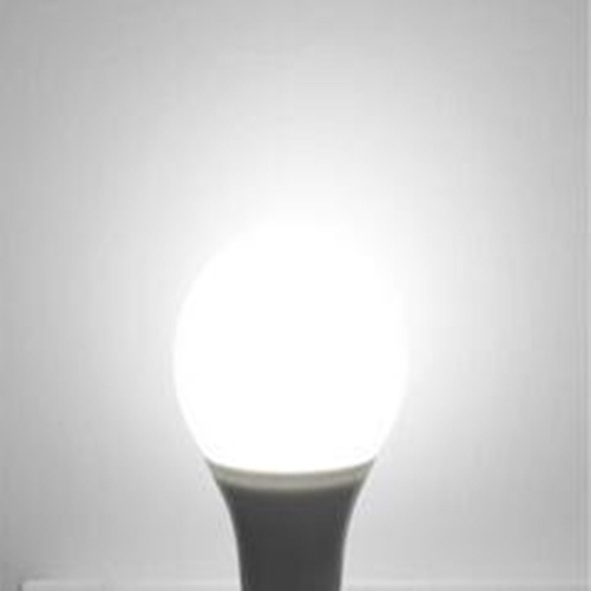 OMTO E26/E27 A19 LED Frosted Light Bulb 9W (60W Equivalent) White (6000K) 85-265V (White, 10pcs)