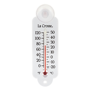 La Crosse 204-111 4.4 inch Small Tube Analog Thermometer