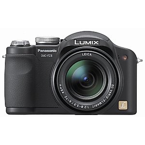 Panasonic Lumix DMC-FZ8K 7.2MP Digital Camera with 12x Optical Image Stabilized Zoom (Black)