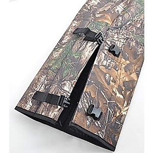 ForEverlast Snake Guard Chaps, Camouflage- Hunting Gear with Full Protection for Legs from Snake Bites & Briar Thorns & Brush