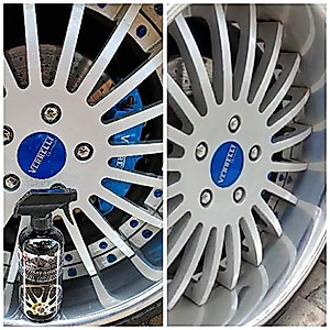 GV Corsa Detailing Products Ultimate Radiant Wheel Cleaner 16oz Spray, wheel polish, rim cleaner, cleans chrome rims, wheel shine, wheel cleaner