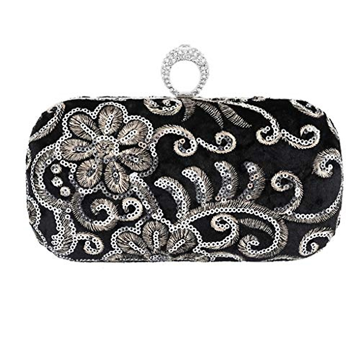 NMBBN Fashion Lady Retro Classic Clutch Shoulder Tote Handbag with Zipper Closure for Women