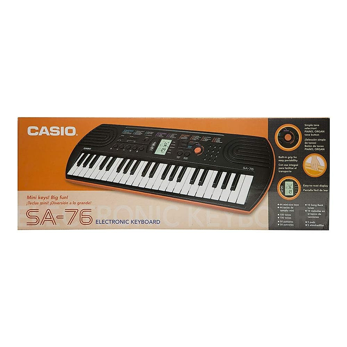 Casio SA-76 44-Key Mini Personal Keyboard