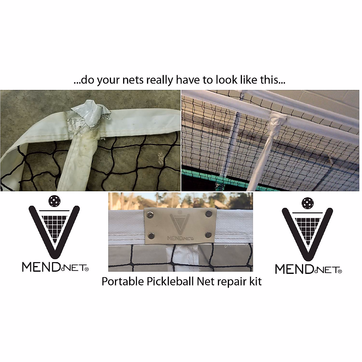 Mend aNet, Portable Pickleball Net Repair Kit