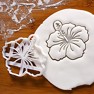 Hibiscus cookie cutter, 1 piece - Bakerlogy