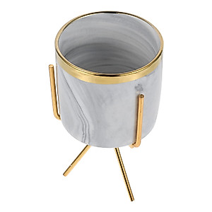 2sets Silverware Organizers Stainless Fruit Bracket A Planter Flower and Practical Pencil Grey Pen Serving Spoon Drying Metal Toothpicks Eating Decorative Kitchen Salad Fork