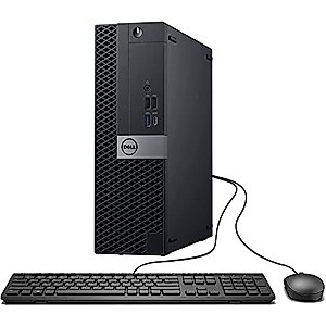 Dell Optiplex 7050 SFF Desktop PC Intel i7-7700 4-Cores 3.60GHz 16GB DDR4 1TB M.2 NVMe SSD WiFi BT HDMI Duel Monitor Support Windows 10 Pro Excellent Condition(Renewed)