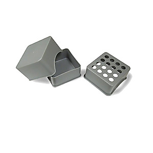 Heathrow Scientific Lab Mini Benchtop Centrifuge, 6000 RPM, 2 Rotors for 0.2-2.0 mL Micro Tubes and 2 x 8 Strip for PCR Tubes, Certified, Green