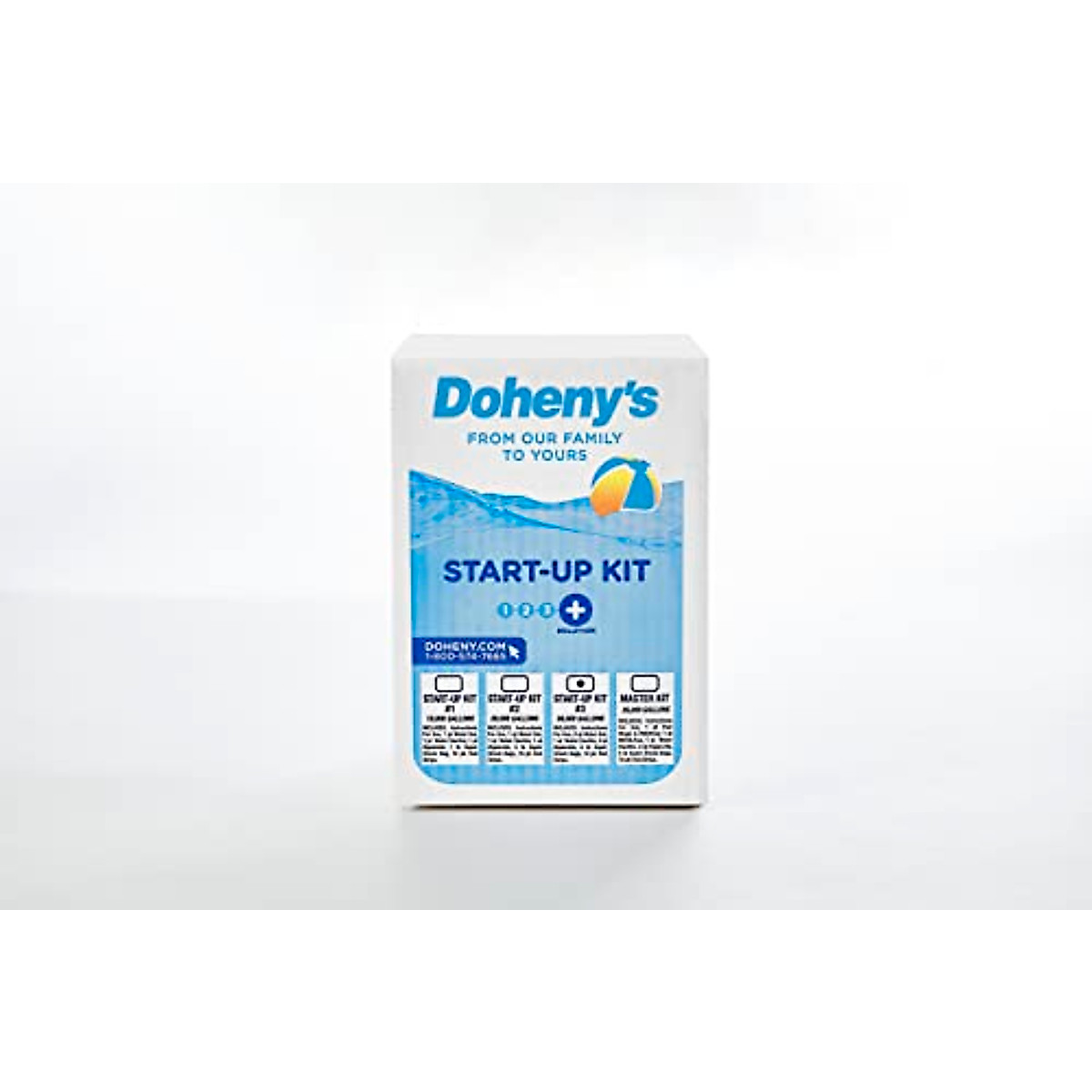 Doheny's Ultimate Pool Opening Start-Up Kit | Contains All of The Professional Grade Chemicals You Need to Open Your Chlorine Based Pool | Includes 10 Free Test Strips | 30,000 Gallon Kit