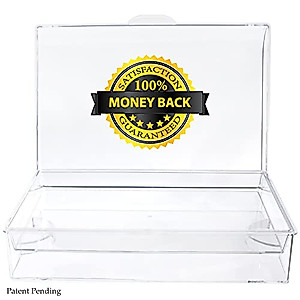 Ice Chilled Party Platter - Large Removable Serving Tray and Hinged Lid | Ideal for Appetizers, Seafood, Cheeses, Meats, Desserts and More | 3 Tongs Included | Charcuterie Board