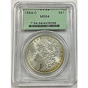 1884 O Morgan Dollar PCGS MS64