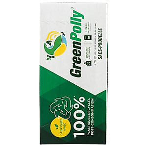 GreenPolly Tall Kitchen Trash Bags 13 Gallon, 20 CT