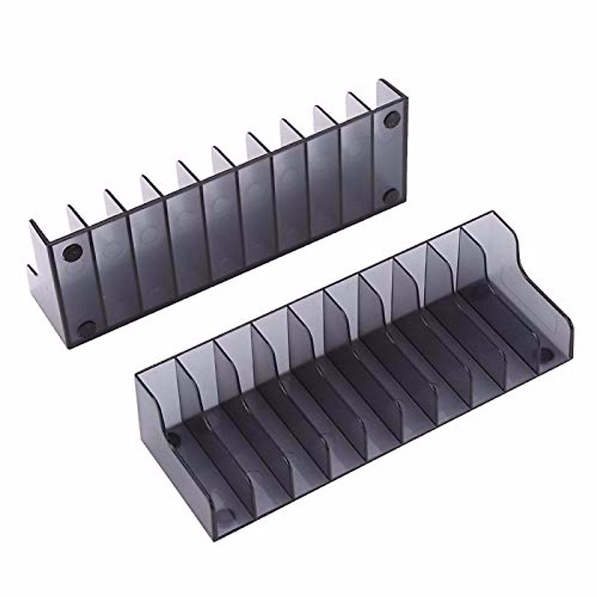 Game Card Box, ABS 2 Pcs Waterproof Dust-Proof CD Storage Bracket for Pro Game Consoles for/Slim/PRO