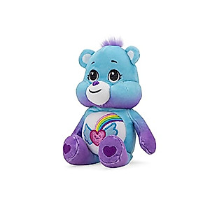 Care Bears Basic Bean Plush (Glitter) - Dream Bright Bear Small
