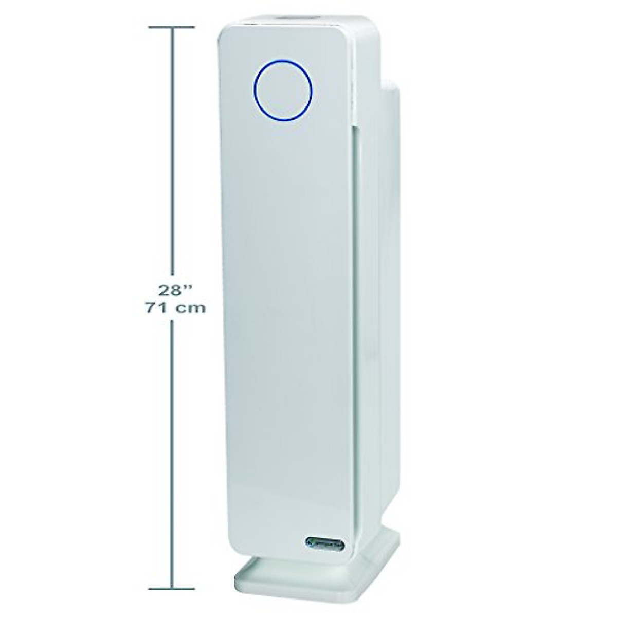 GermGuardian Air Purifier for Home, Large Rooms, H13 HEPA Filter, Removes Dust, Allergens, Smoke, Pollen, Odors, Mold, UV-C Light Helps Reduce Germs, 28 Inch, White, AC5350W