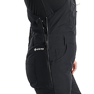Burton Womens Gore-Tex Avalon Bib Pant, True Black, Medium